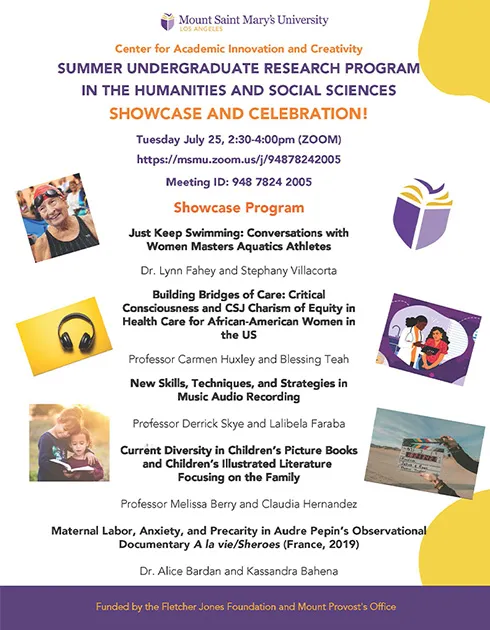 Summer Undergraduate Research Showcase '23 - MSMU